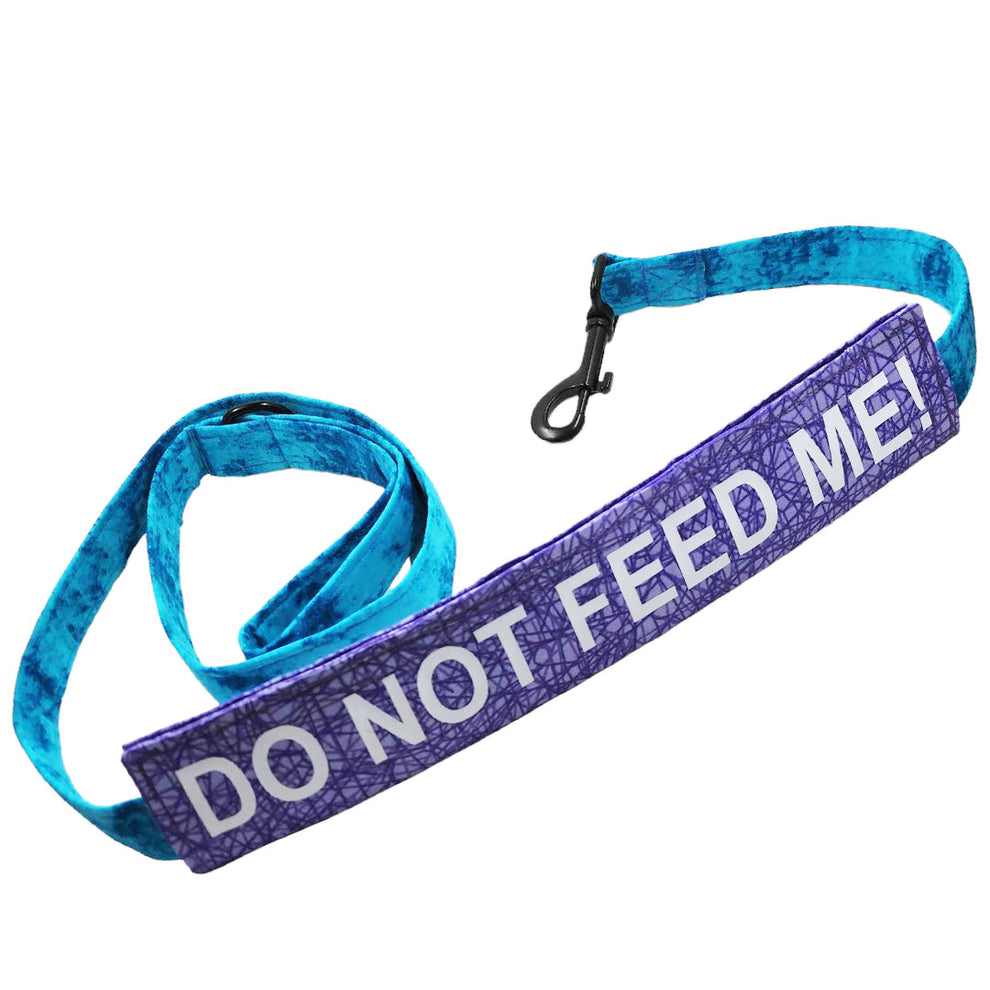 Dog / Pet Leash Wrap / Sleeve (Warning) - DO NOT FEED ME – Styled Up Pup